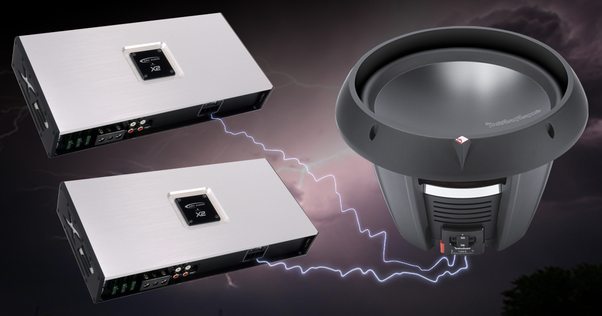 Car Audio Subwoofer Amplifier Strapping - California Car Sounds & Tint