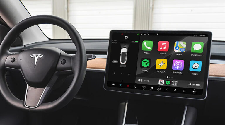 Tesla Apple CarPlay and Android Auto Upgrade